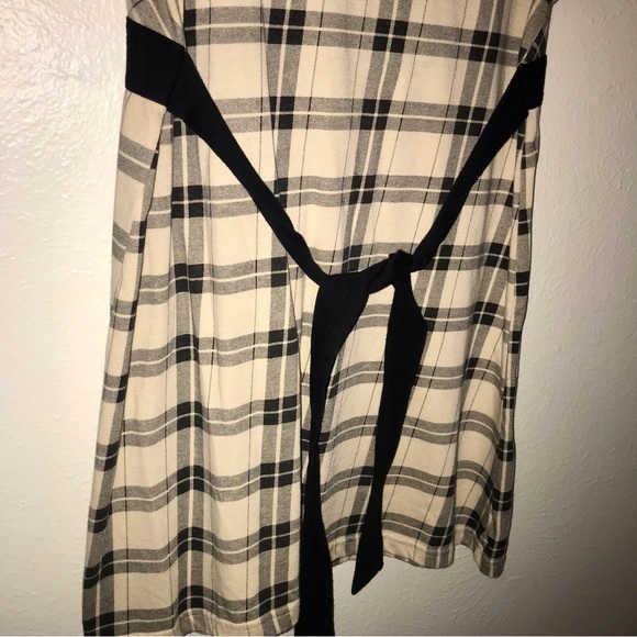 Zoey Beth | Dresses | Vtg Y2k9s Brown Plaid Emo Waisttie Fairycoredark ...